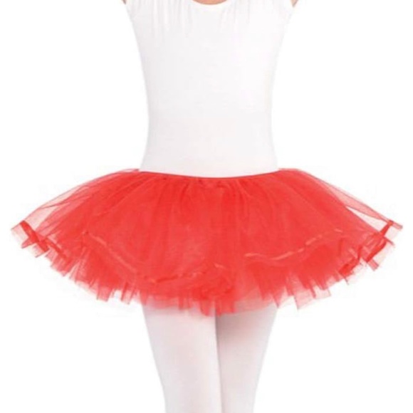 Costumes | Nwt Red Shimmer Girls Tutu | Poshmark